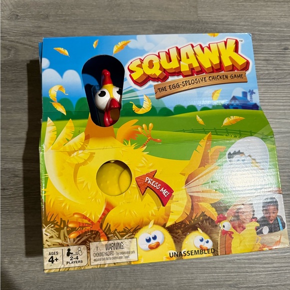 Toys | Squawk The Eggsplosive Chicken Game | Poshmark